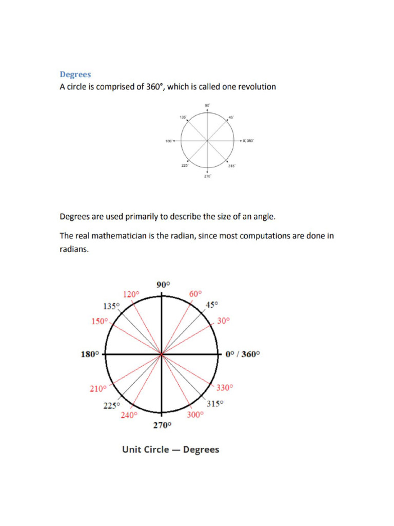 Exact Trigonometric Values | PDF