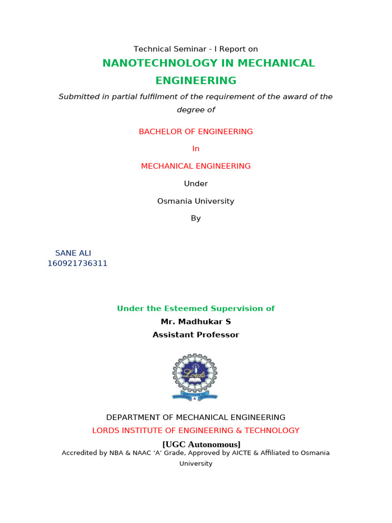 Nantechnolohy Front Pages - 102639 | PDF | Engineering | Knowledge