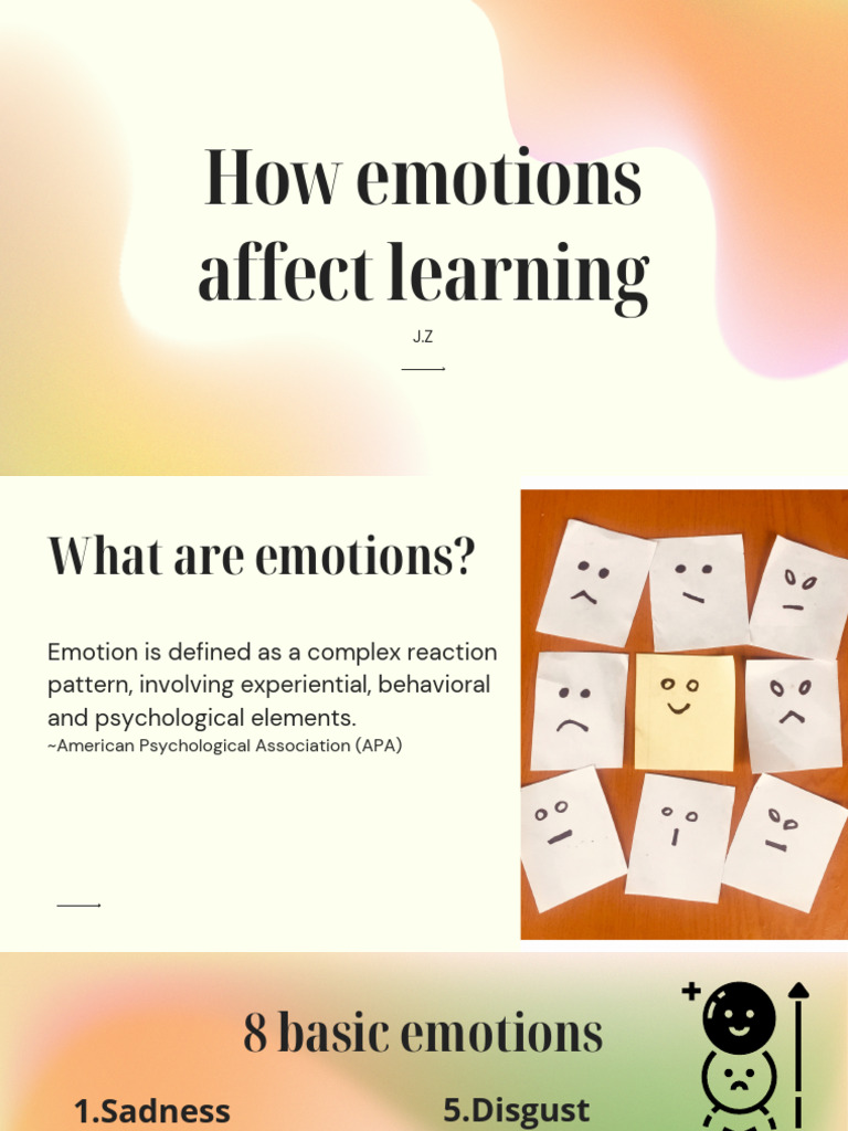 How Emotions Affect Learning | PDF