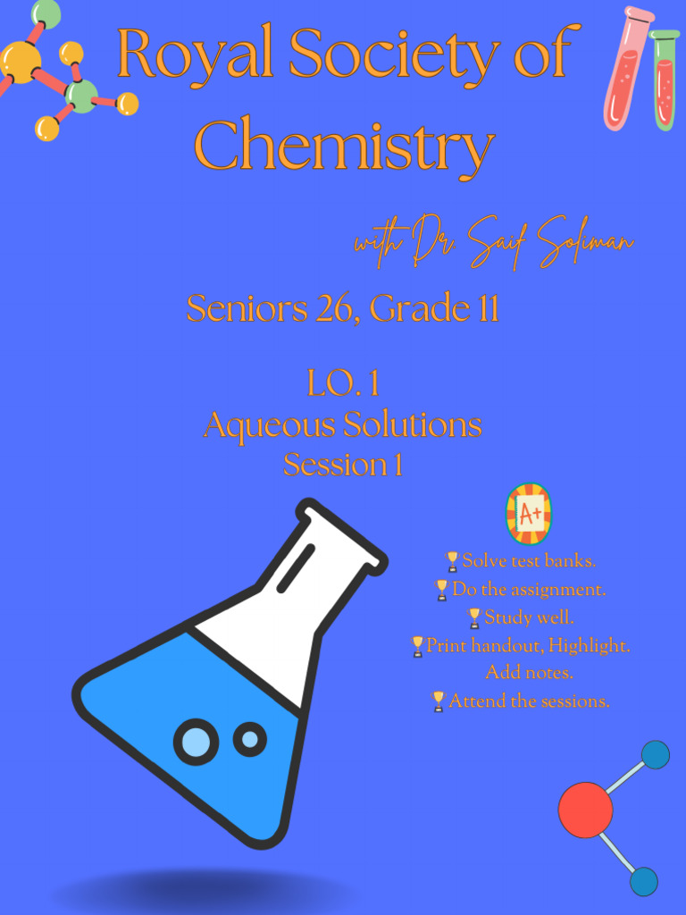 Pre-Knowledge Solutions | PDF | Solubility | Chemical Polarity