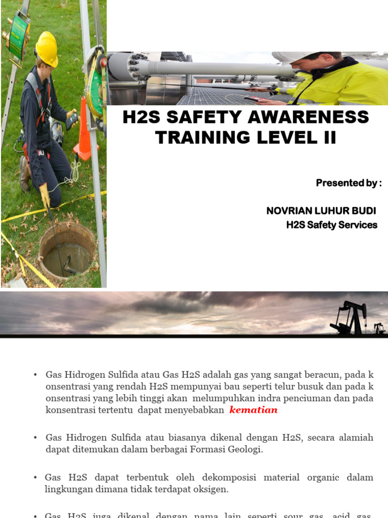 1.Pendahuluan Gas H2S | PDF