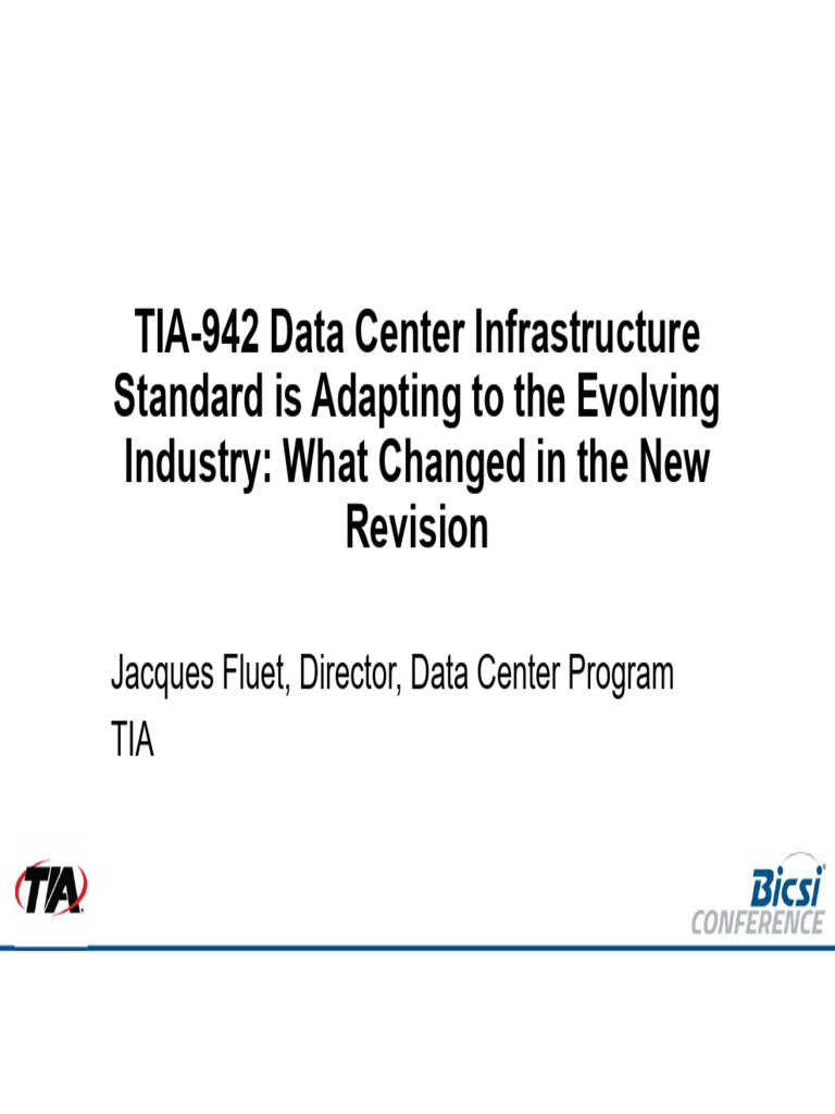 TIA-942-C Data Center Standard Updates | PDF | Data Center | Infrastructure