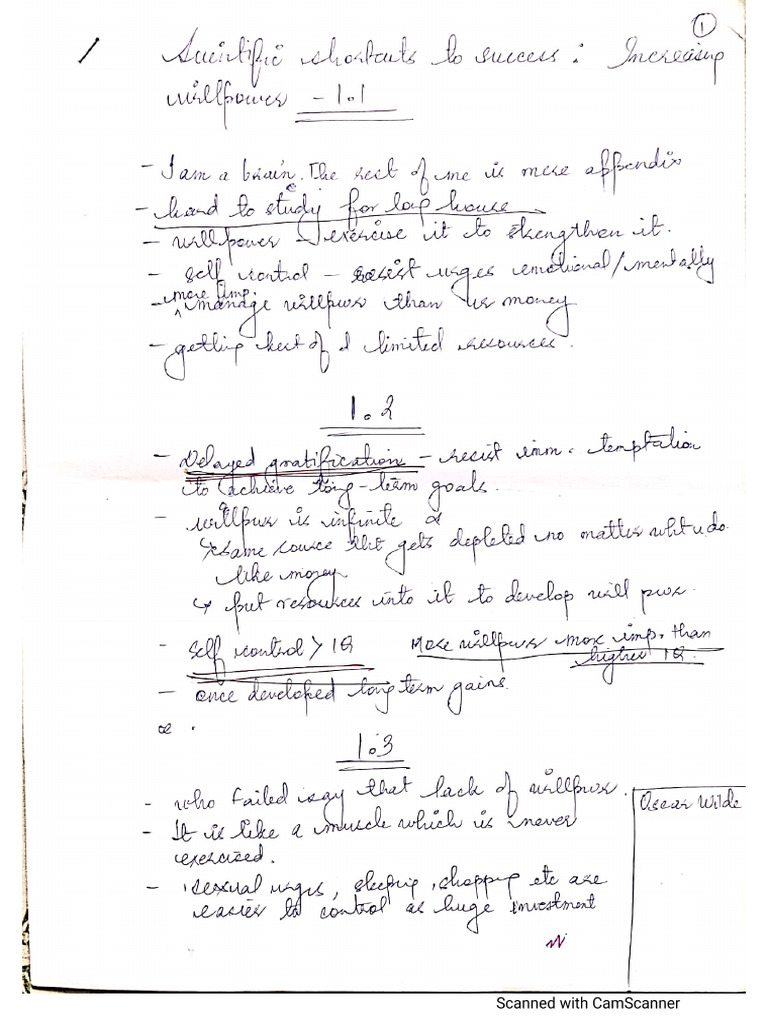 Willpower Increase | PDF