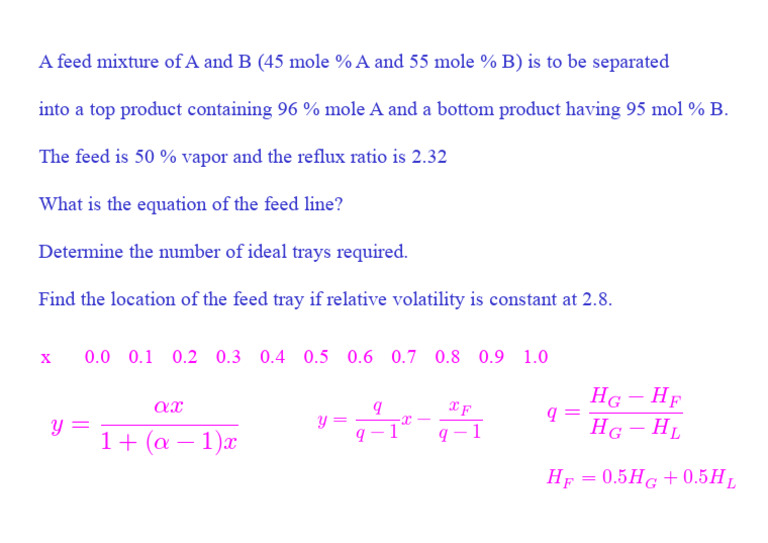 L08 McCabe Thiele | PDF