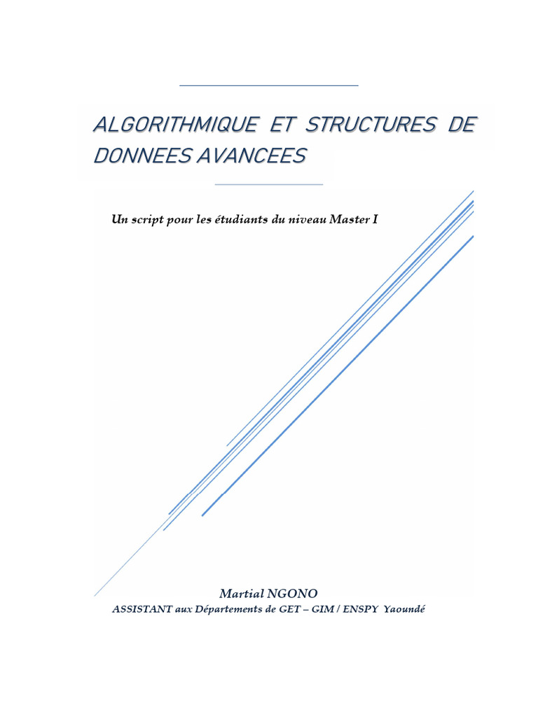 ALGORITHMIQUE & STRUCTURES Part 1 | PDF | Pointeur (programmation) | Programmation informatique