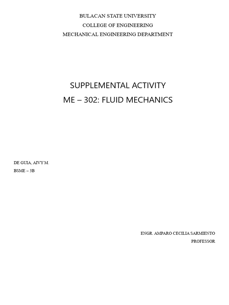 De Guia, Aivy M. - Supplementary Activity (Flumech) | PDF