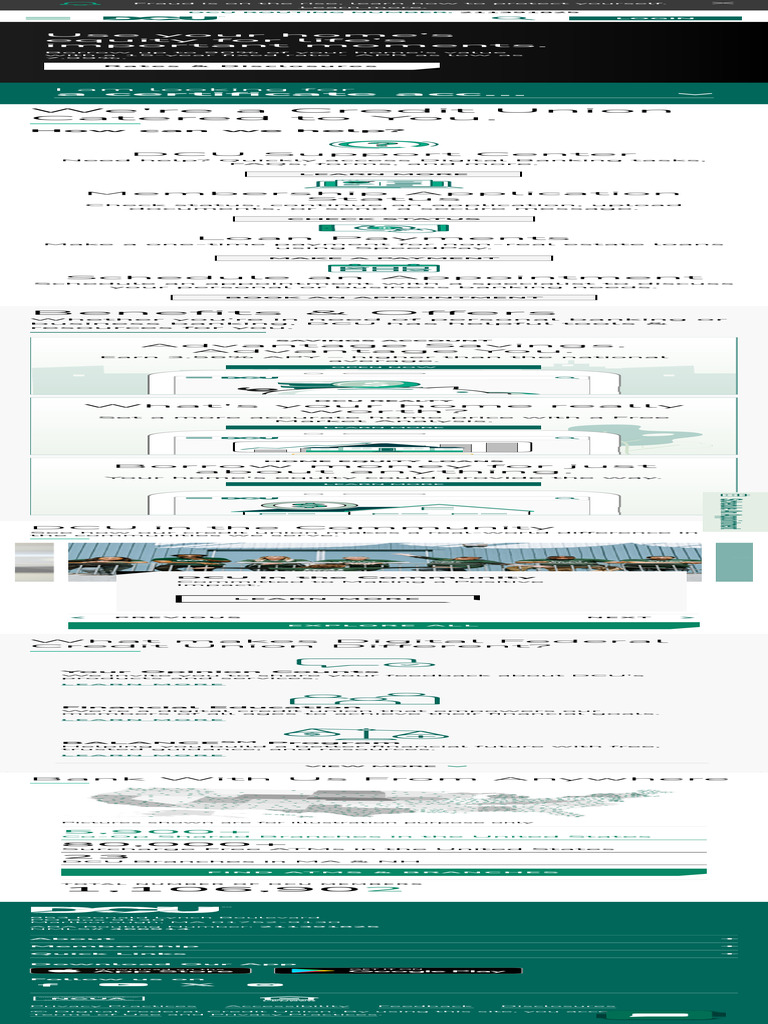 DCU Personal & Business Banking Digital Feder | PDF | Loans | Credit