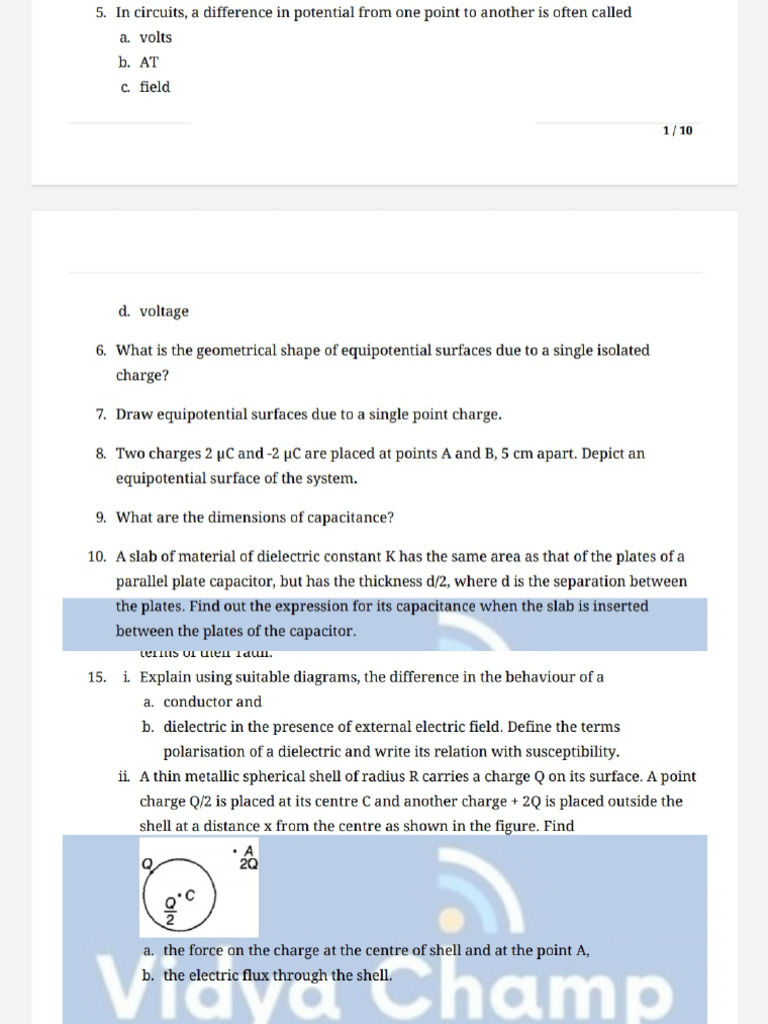 Physics Chapter 2 Assessment Questions | PDF