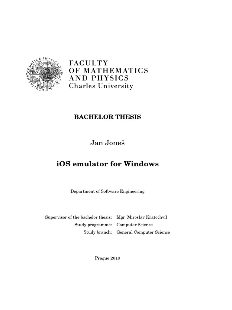 Thesis | PDF | Objective C | Class (Computer Programming)