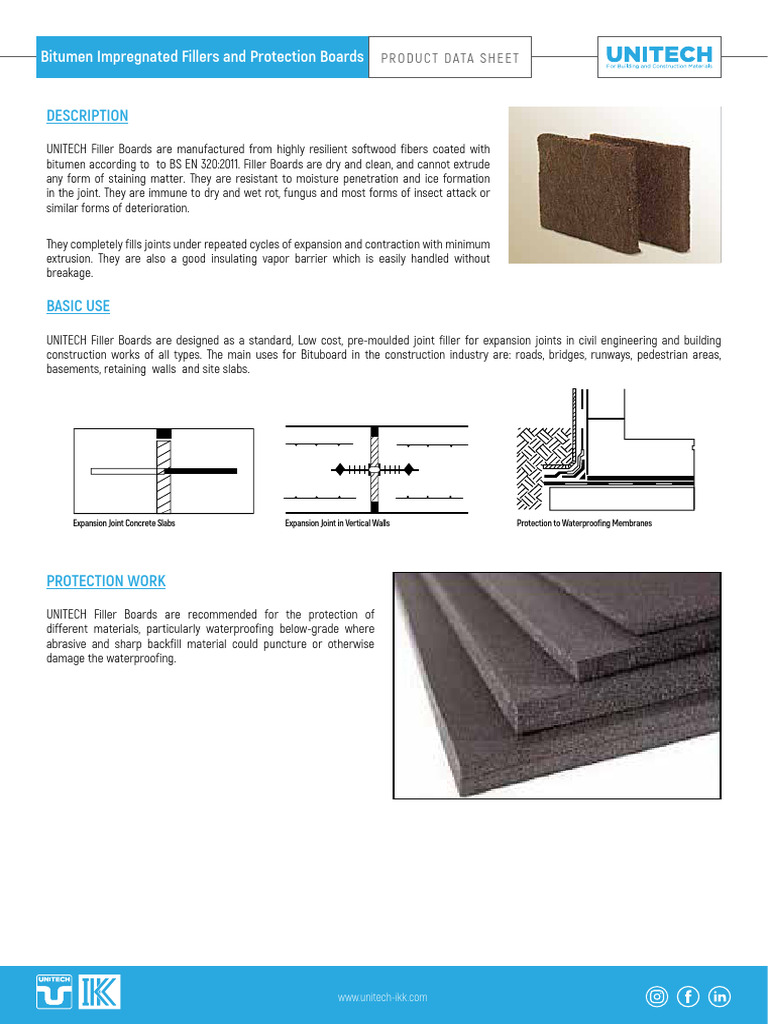10-Bitumen Impregnated Fillers and Protection Boards | PDF | Extrusion ...