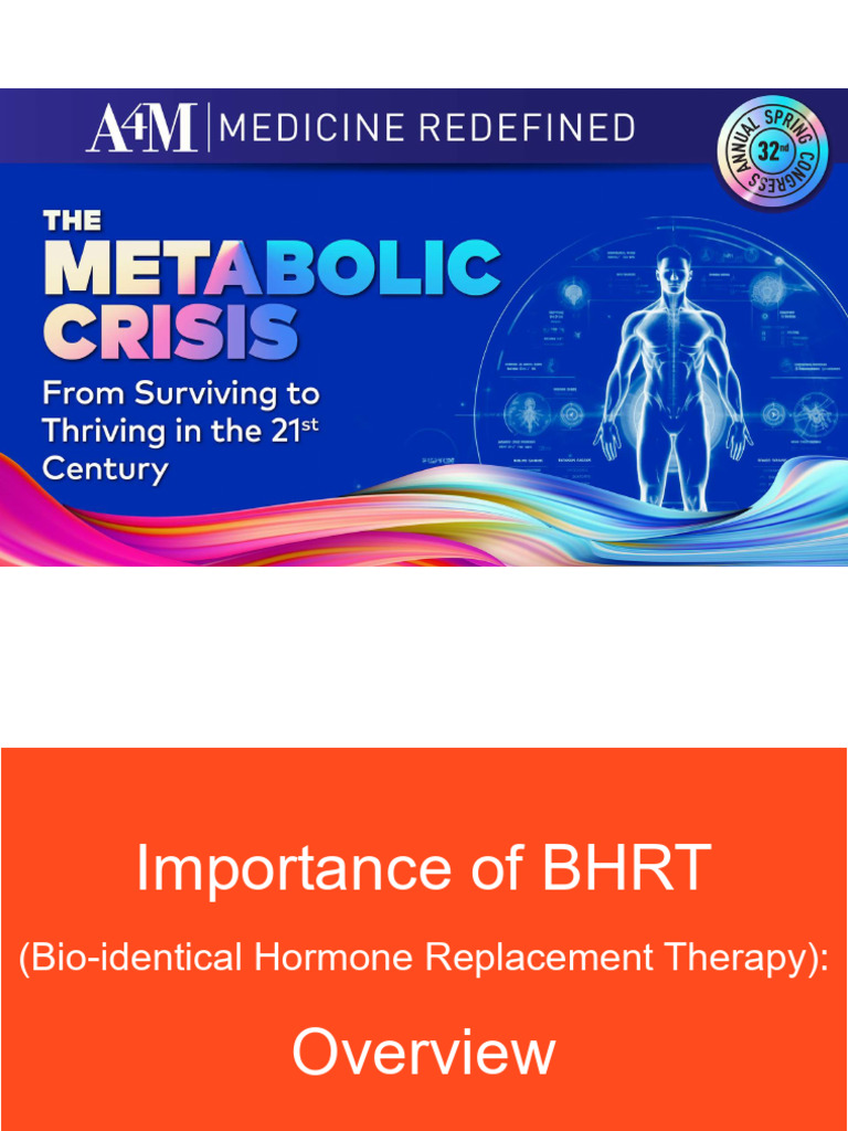 01 Hertoghe BHRT | PDF | Estrogen | Hypothyroidism