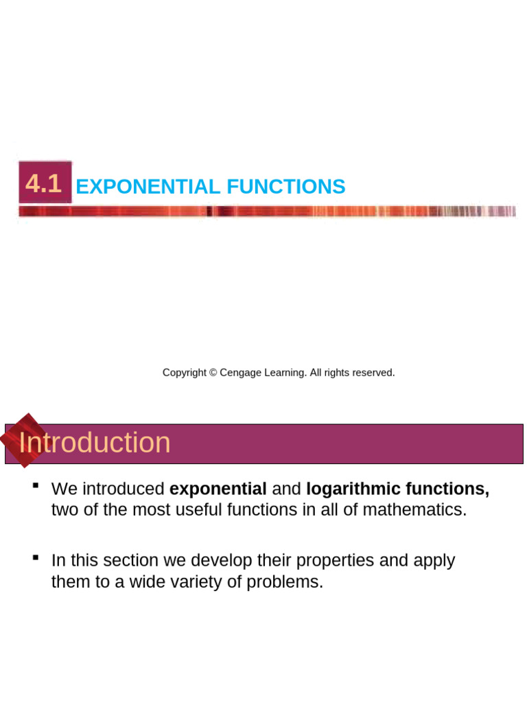 BerrApCalc7 04 01AV-efu | PDF | Exponential Function | Function (Mathematics)