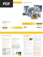 KIMMCO Duct Insulation Data Sheet | PDF | Duct (Flow) | Thermal Insulation