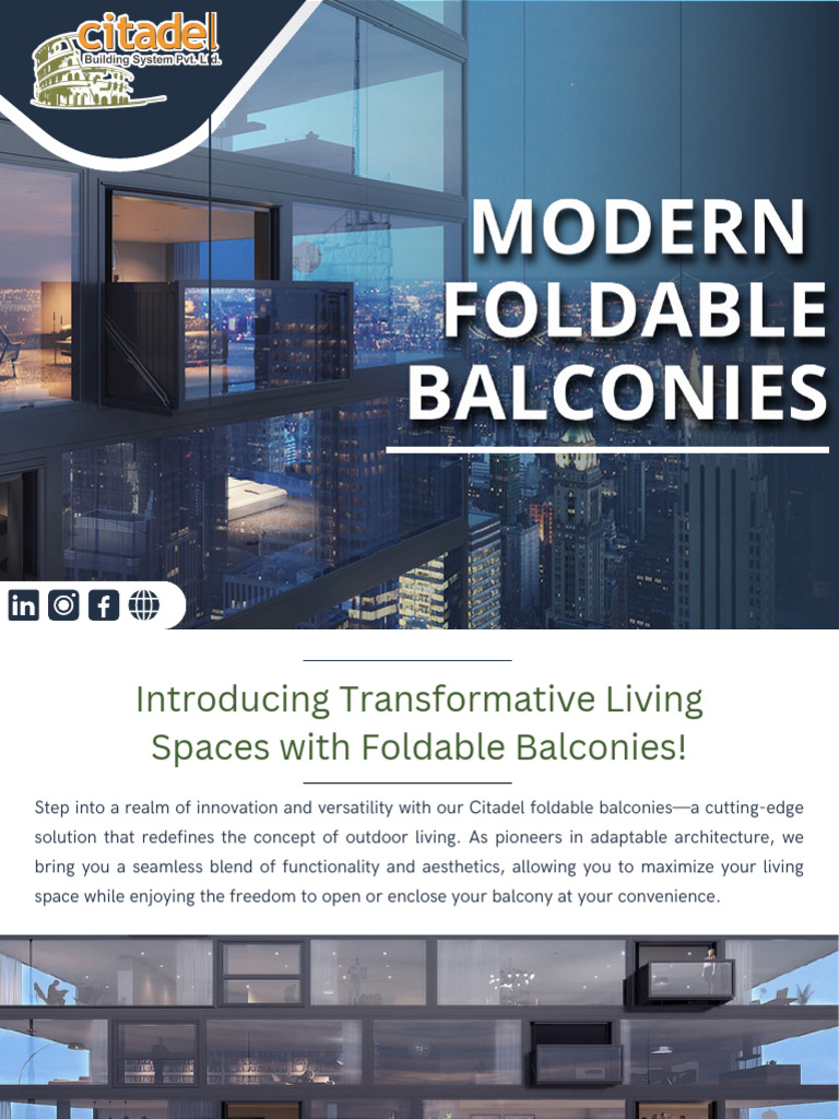 Foldable Balcony | PDF