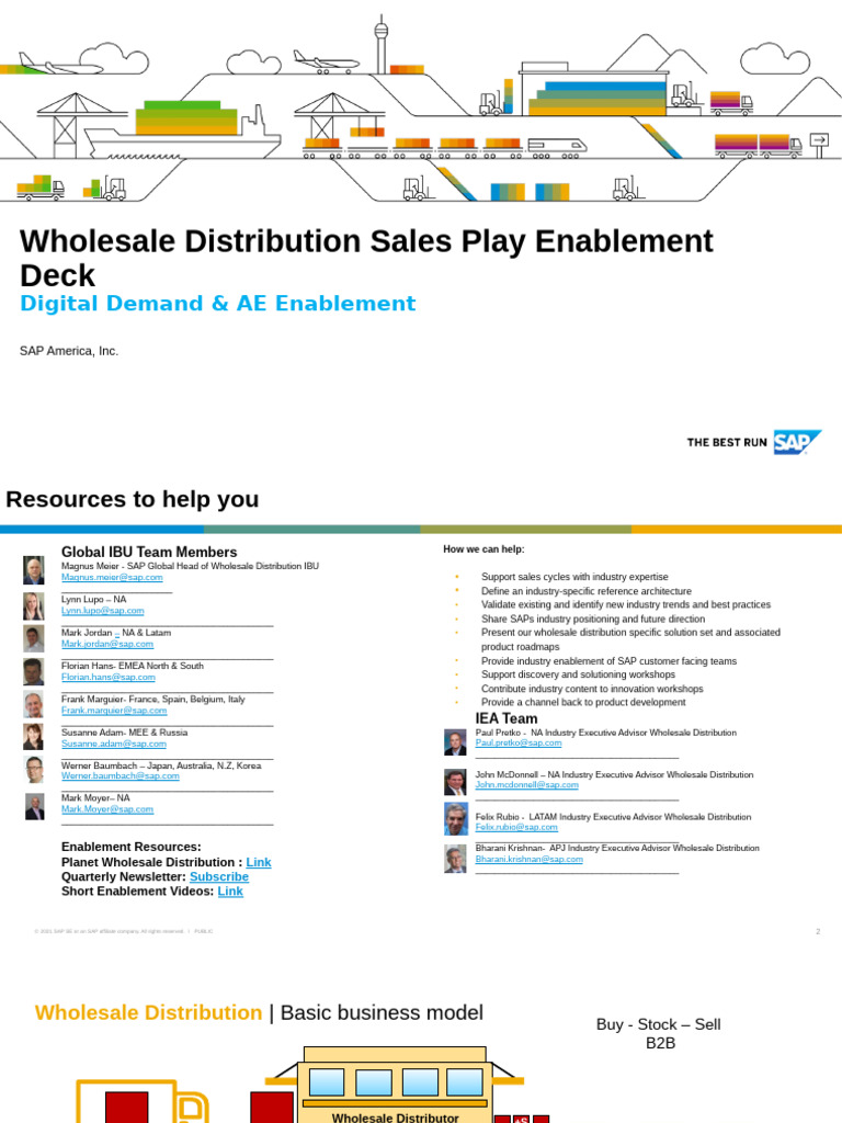 Wholesale Distribution Sales Enablement Guide | PDF | Supply Chain ...