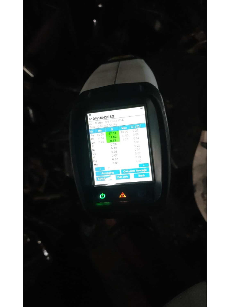 Spectro Report | PDF