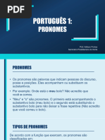 Tabela de Pronomes | PDF | Pronome | Plural