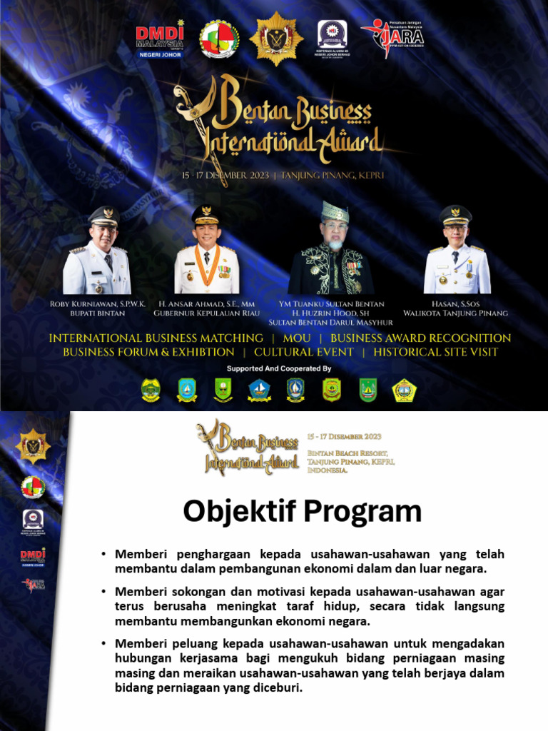 Bentan Award Brochure | PDF