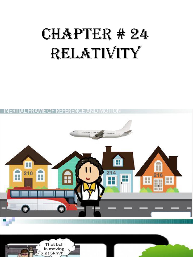 Ch 24 Relativity | PDF | Special Relativity | Mass