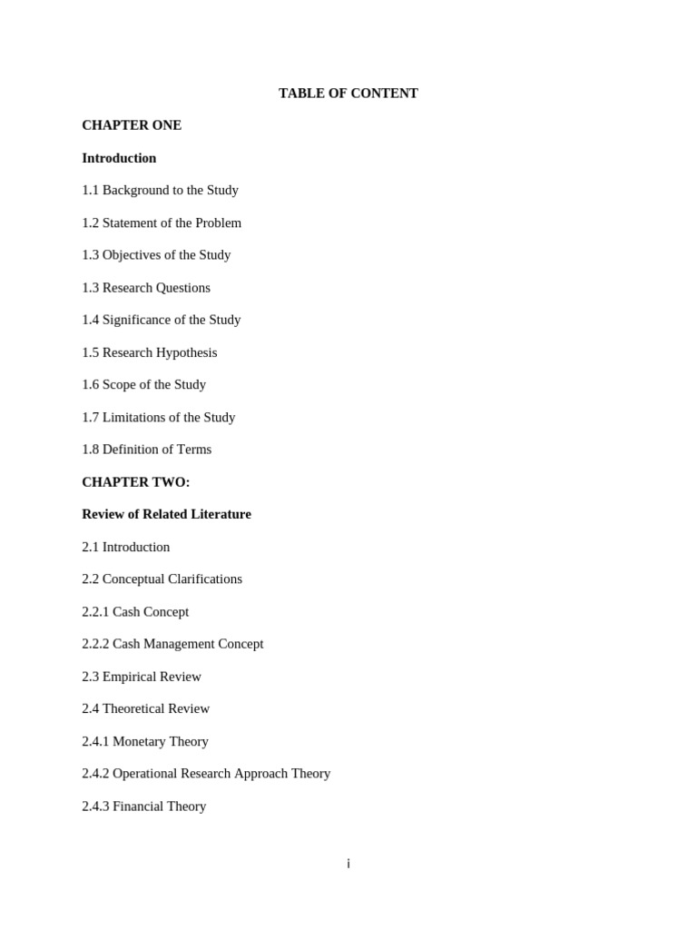 Impact of Imprest System On Cash Management. Kaltung Lga | PDF ...