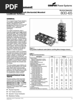 Specifications: S&C Loadbuster Disconnect Switches | PDF | Washer ...