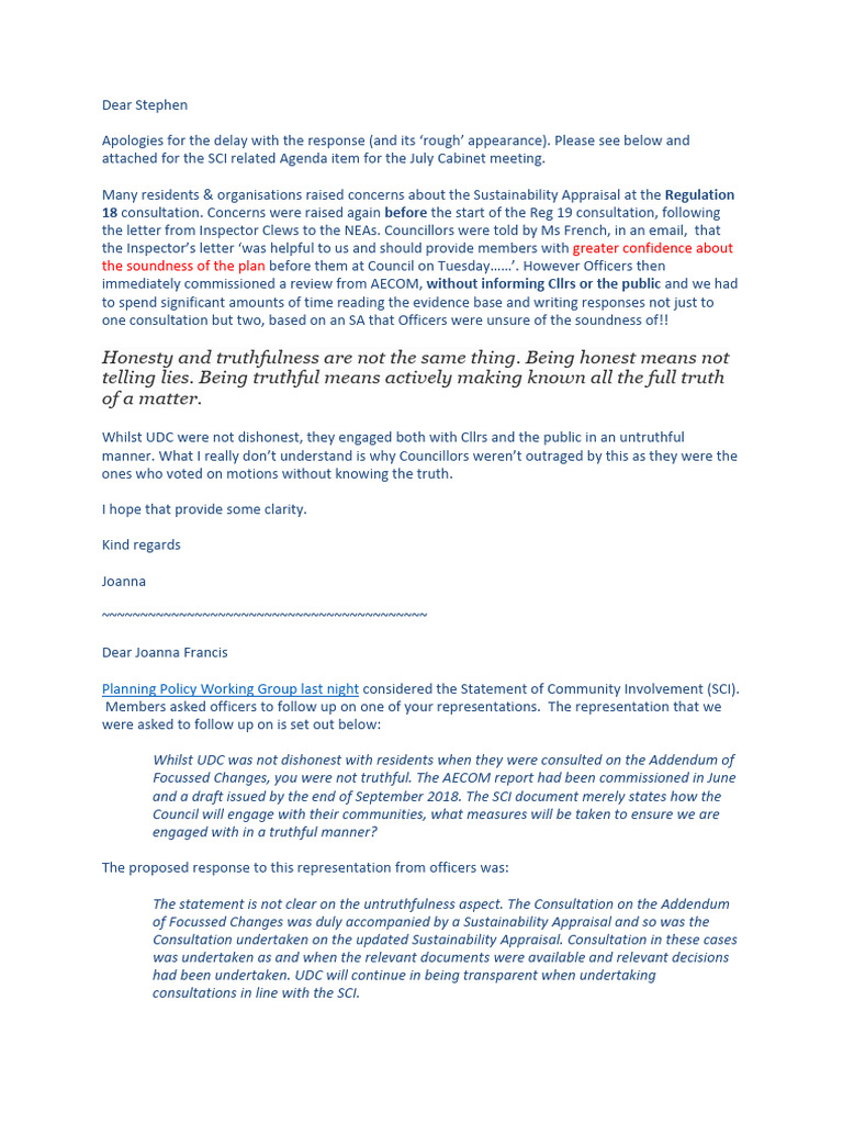 Enc. 3 For Statement of Community Involvement | PDF