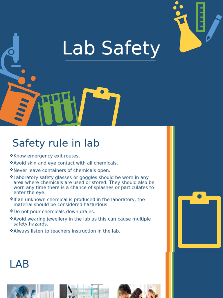 Lab Safety | PDF