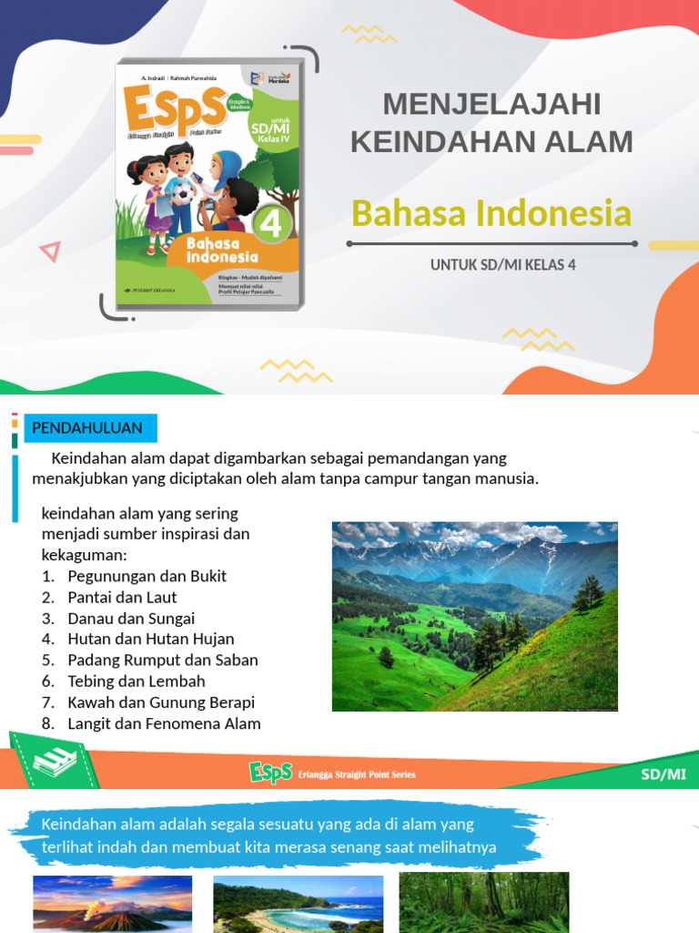 Menjaga Keindahan Alam untuk Anak SD | PDF