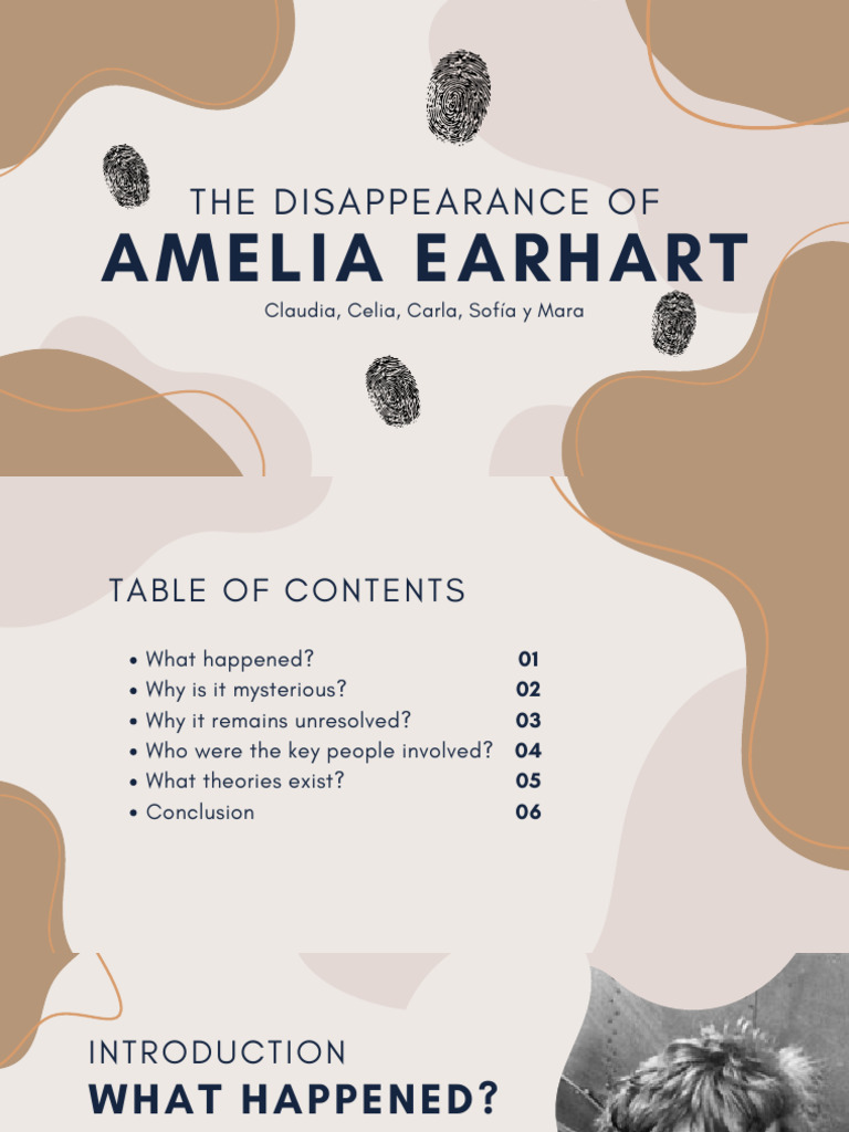 Amelia Earhart Disappearance | PDF | Aviation
