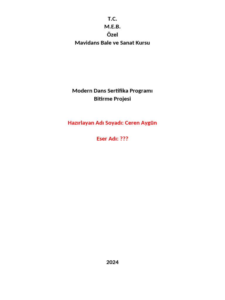 Modern Diploma Bitirme Projesi1 | PDF
