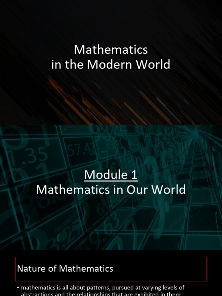 Patterns and Applications of Mathematics | PDF | Mathematics | Mechanics