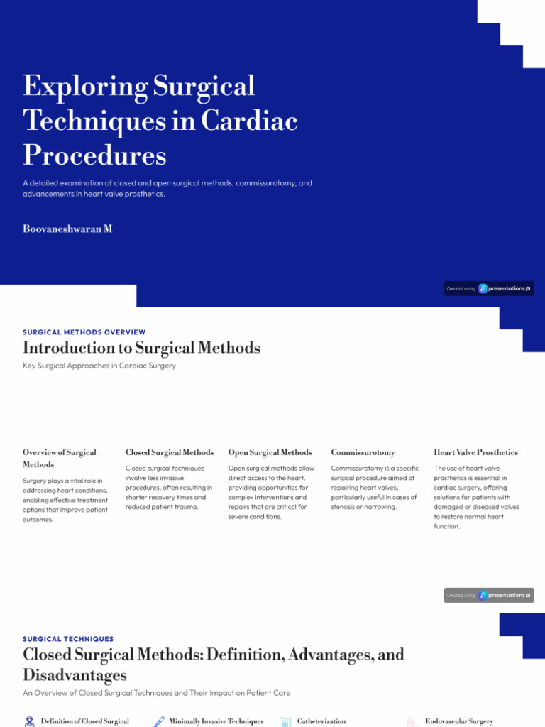 Methods of Surgery_ Closed and Open Techniques, Commissurotomy, and ...