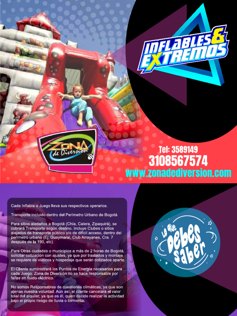 Inflables y Extremosfb 2024 | PDF