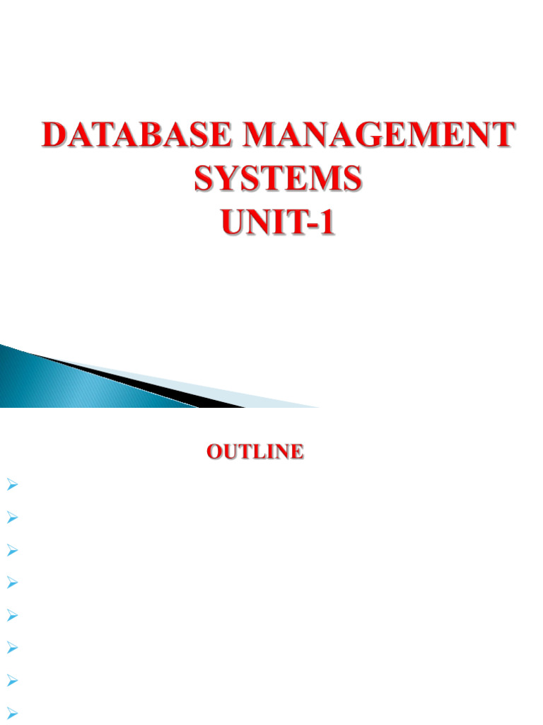 1 DBMS- Introduction New (2) | PDF | Databases | Conceptual Model