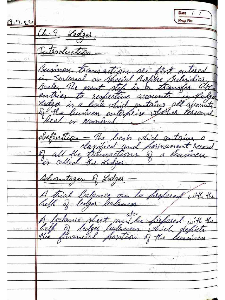 Ledger Ch 9 Pdf