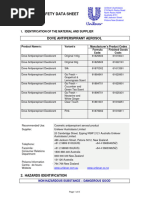 Material Safety Data Sheet - Lysol Toilet Cleaner | PDF | Personal ...