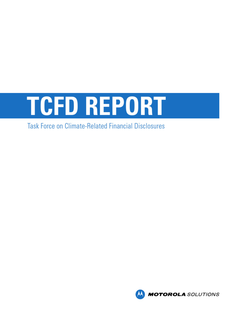 3750_TCFD Report_2020 | PDF | Climate Change Mitigation | Efficient Energy Use