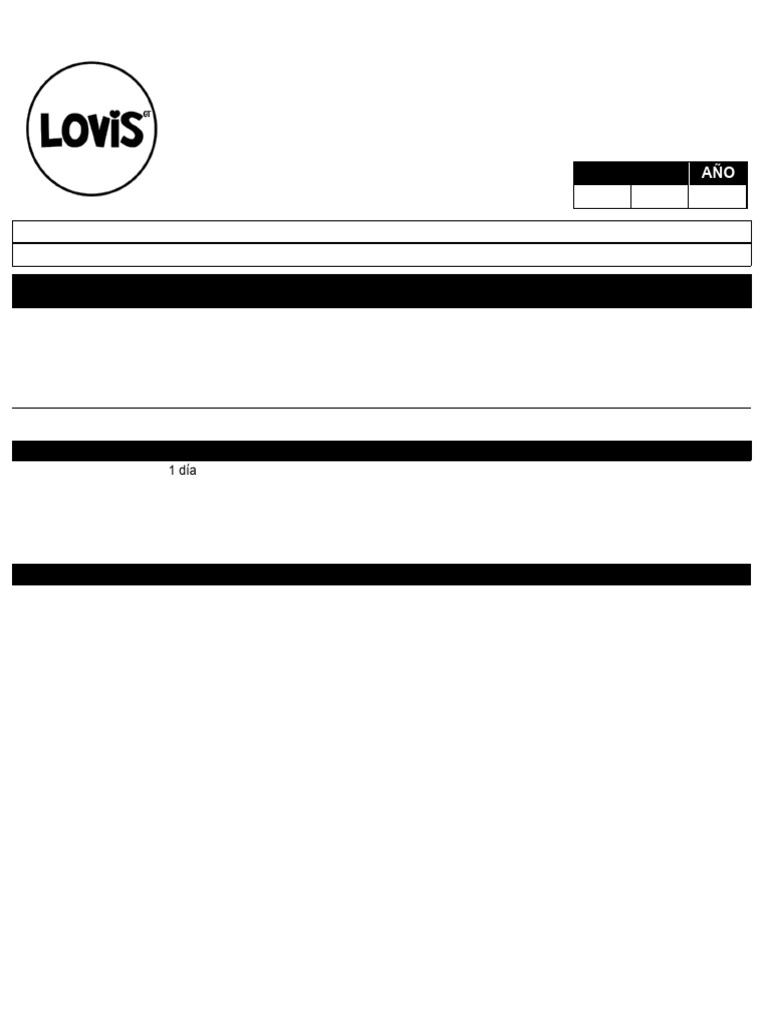 Lovis Guatemala: DIA MES | PDF