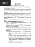 Ra 8552 | PDF | Adoption | Legal Guardian