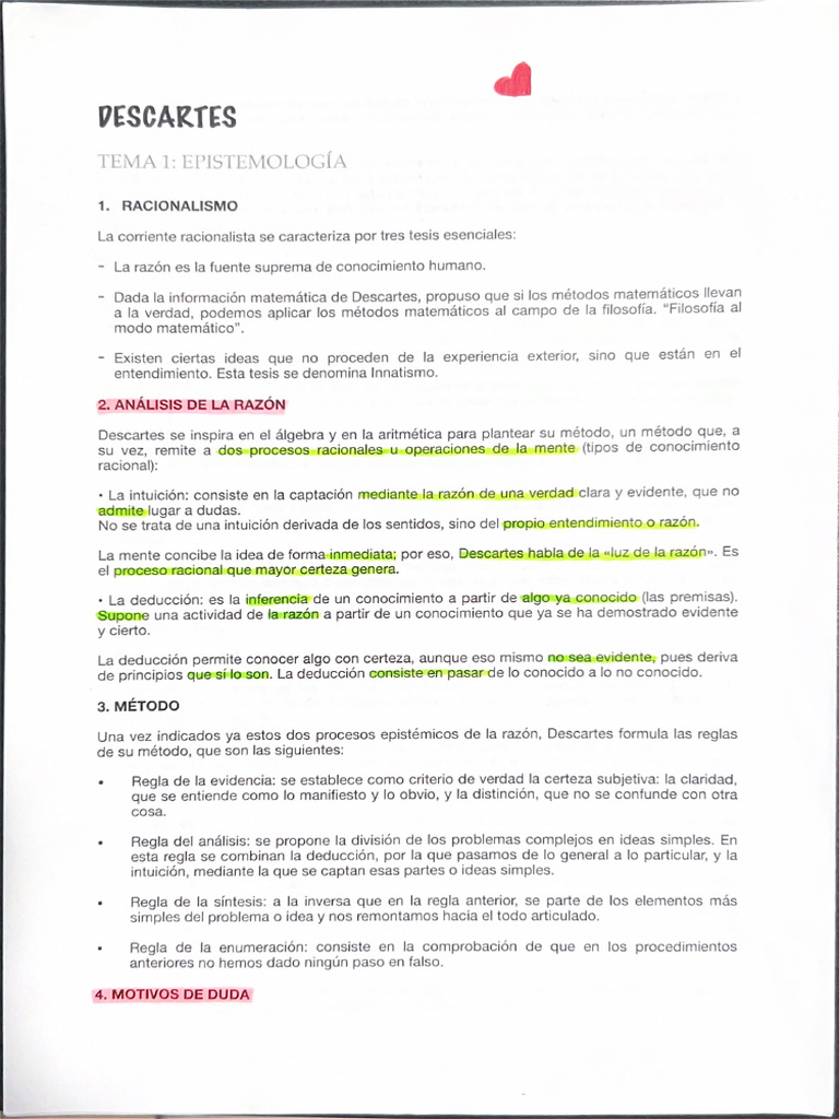 DESCARTES | PDF