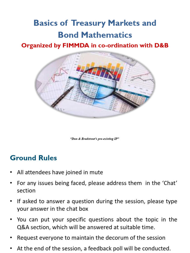 D&B Presentation on Bond Maths - Sessions 1&2_compressed PDF | PDF ...