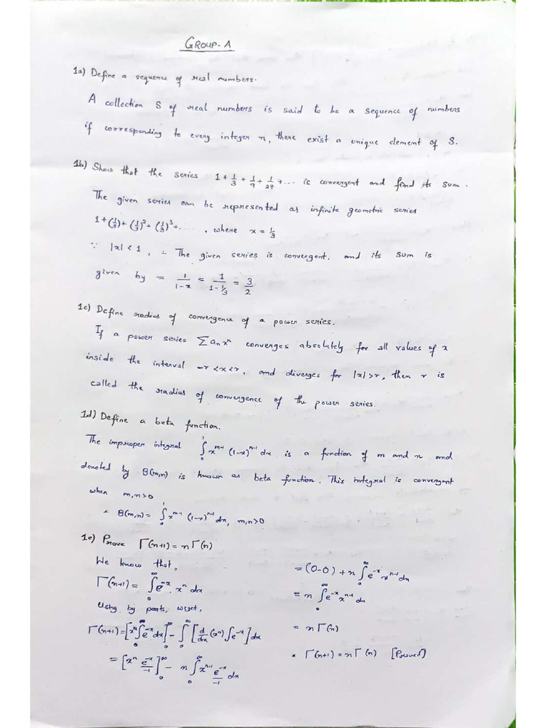 Masood Sir (2023) PYQ Solution | PDF