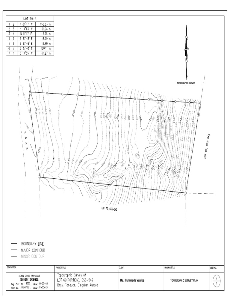 Acad Lot 69 Topo Model Copy Model | PDF
