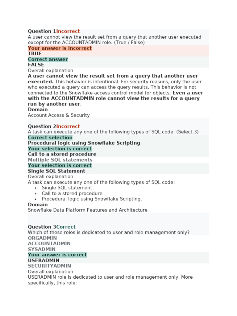 Practice Test UDEMY 1 | PDF | Databases | Sql