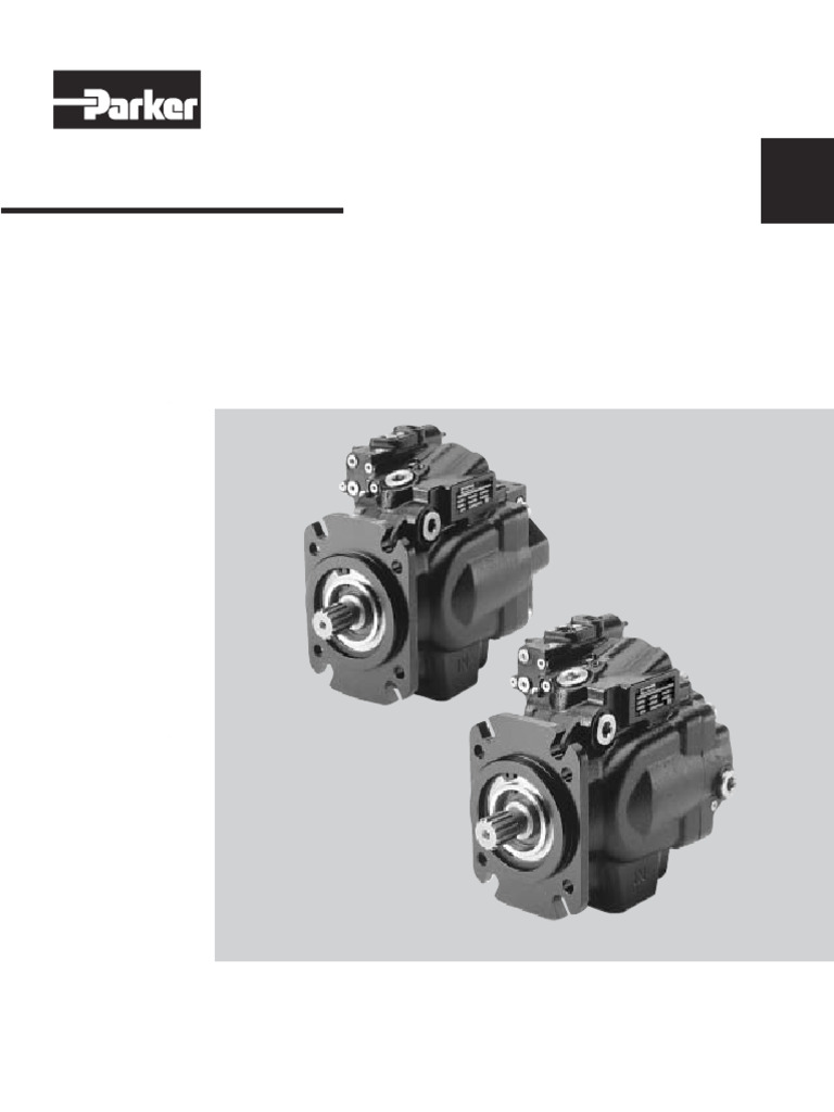 Series P2/P3 Variable Volume Piston Pumps: Hydraulics | PDF | Pump ...