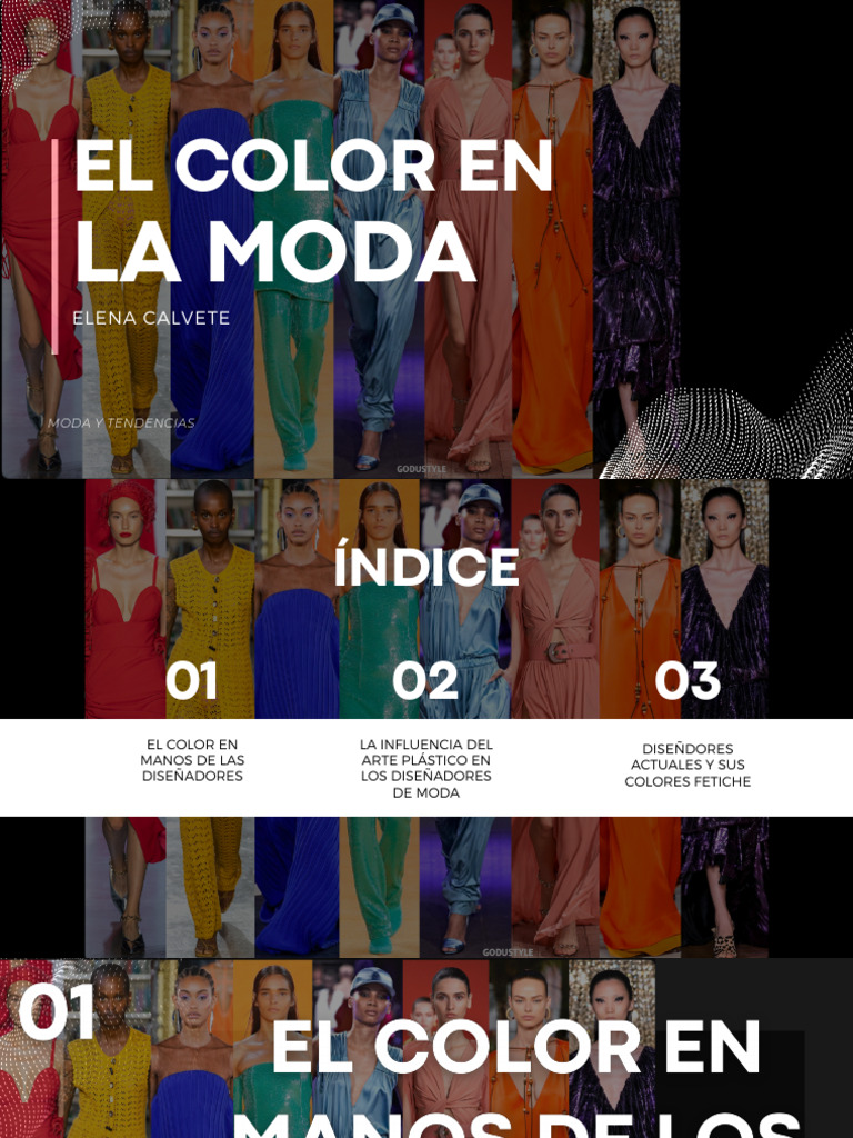 El Color en la Moda y su Influencia | PDF | Moda | Estética
