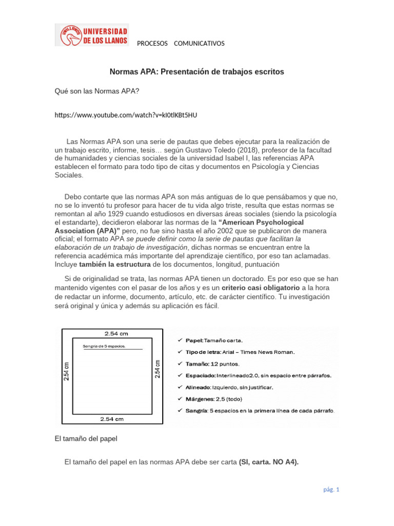 Guía Completa de Normas APA 7ª Edición | PDF | Estilo apa | Sicología