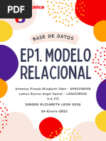 01-Modelos de Datos - Notacion Barker | PDF | Base de datos relacional | Bases de datos