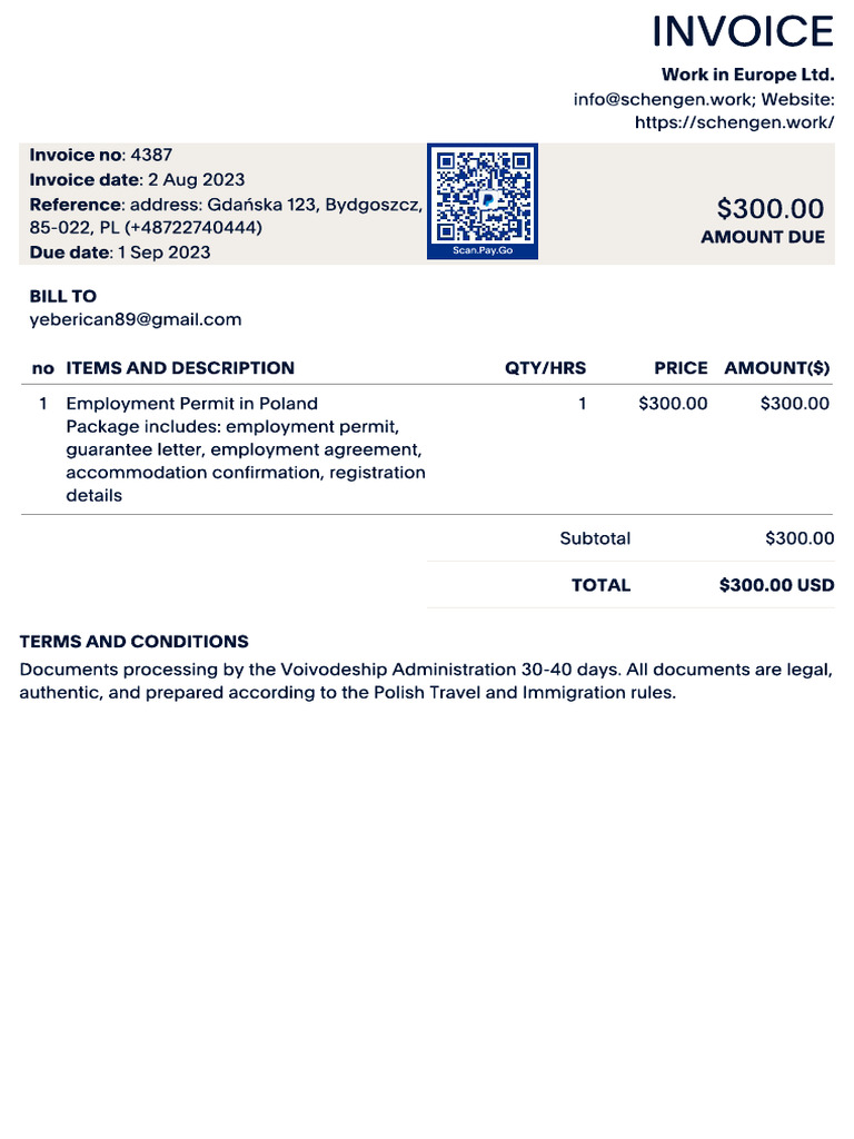 Invoice - 4387 | PDF