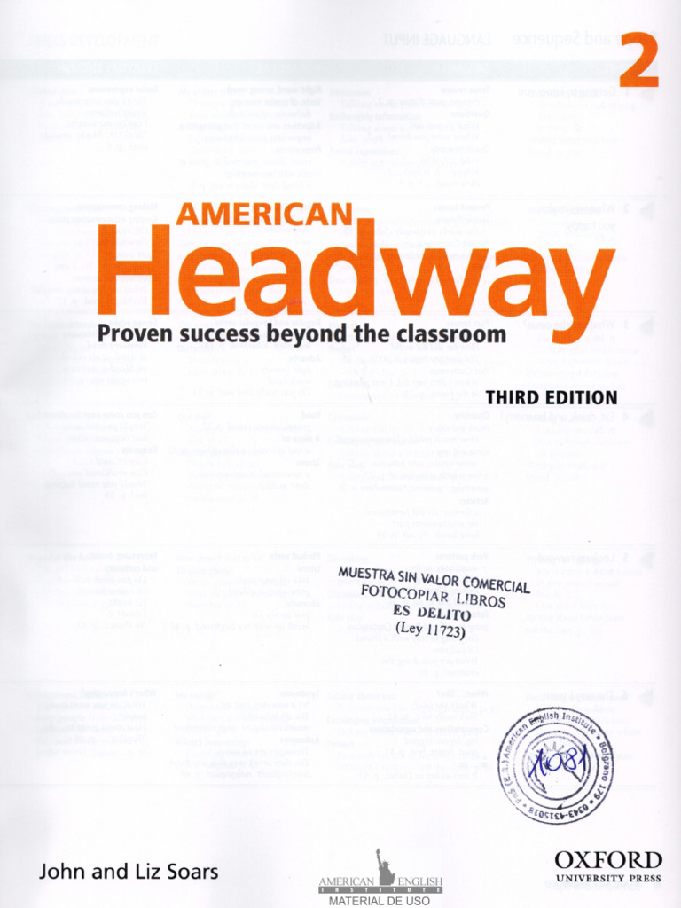 American Headway 2 Student S Ed EDITADO (Unlocked by WWW - Freemypdf ...